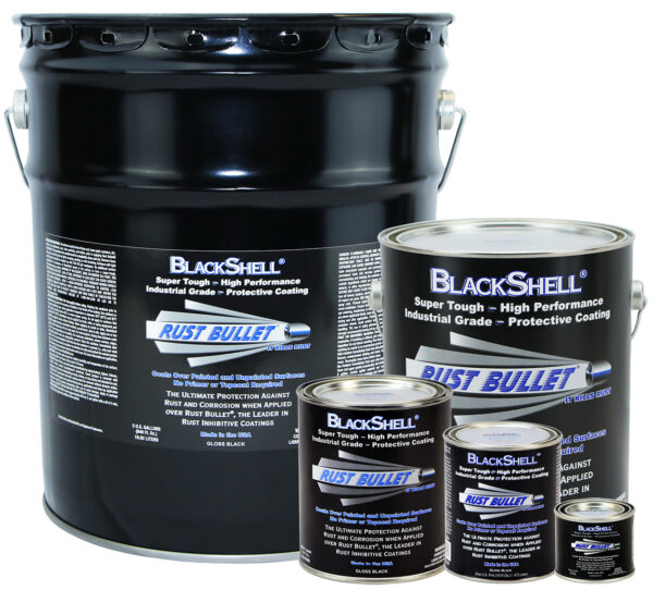 BlackShell - Rust Bullet Rust Inhibitor|Concrete Paint | Rust Repair ...