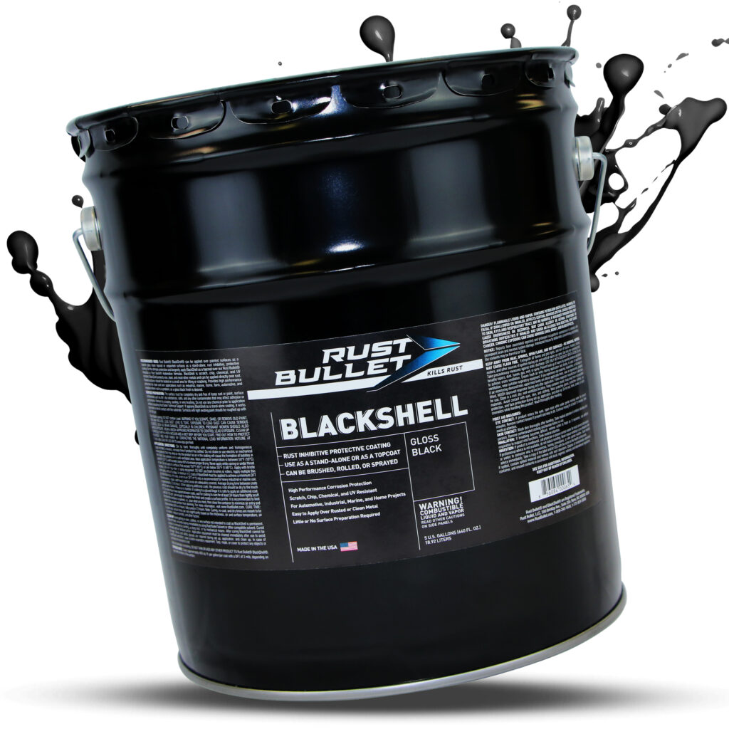 Rust Bullet BlackShell - 5 Gallon Pail