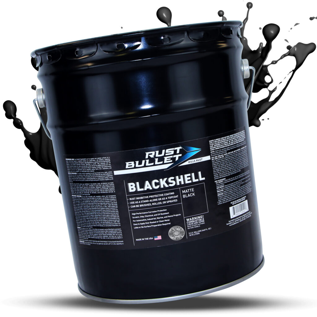 Rust Bullet BlackShell - 5 Gallon Pail