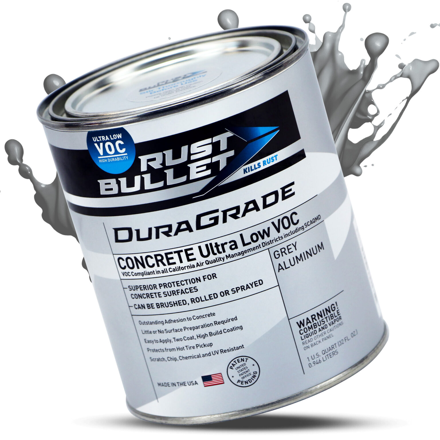 Quart - DuraGrade Concrete Ultra Low VOC - Rust Bullet, LLC.