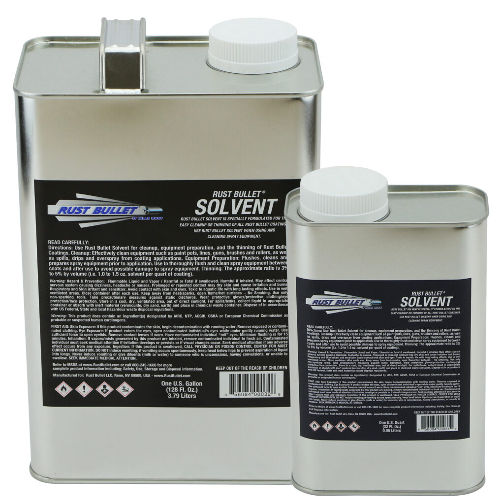 Solvents & Additives | Prep & Clean with Rust Bullet Solutions