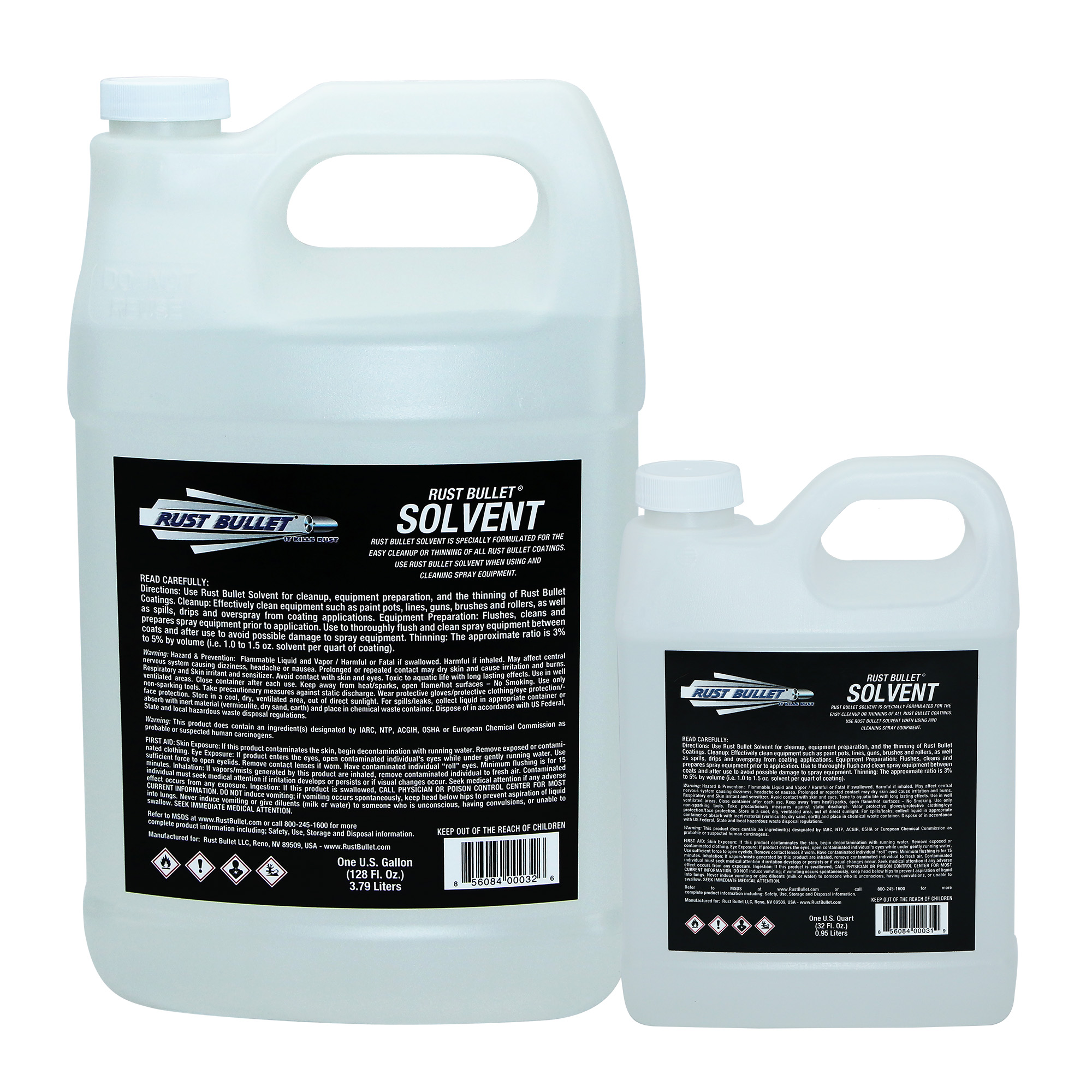 Solvent, Cleaners and Additives - Rust Bullet, LLC.
