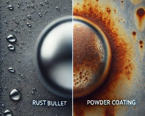 Rust Bullet vs Powder Coat - Rust Bullet, LLC.